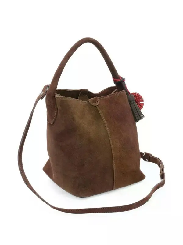 D.a.t.e. Paniere Tassel-detail Suede Bucket Bag