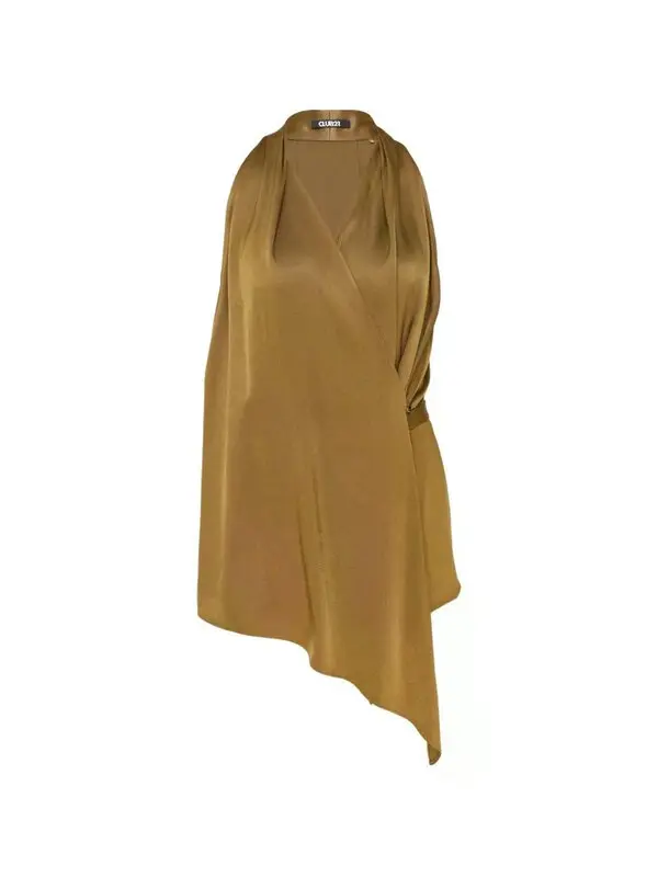 CLUB21 COLLECTION Clemence Asymmetric Wrap Top