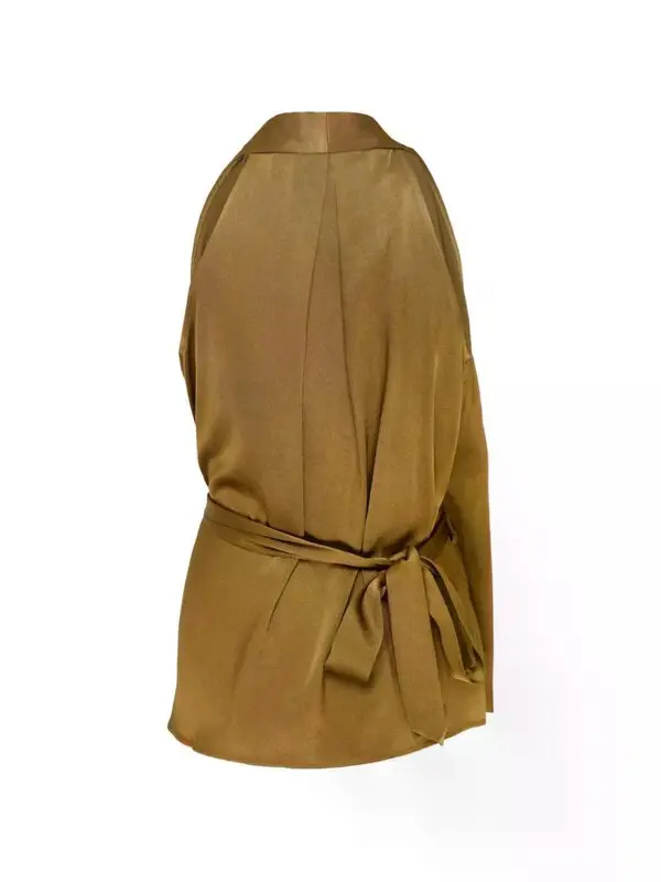 CLUB21 COLLECTION Clemence Asymmetric Wrap Top