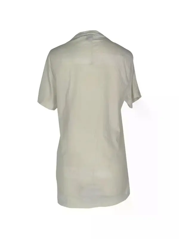 Burberry Embroidered Logo T-shirt