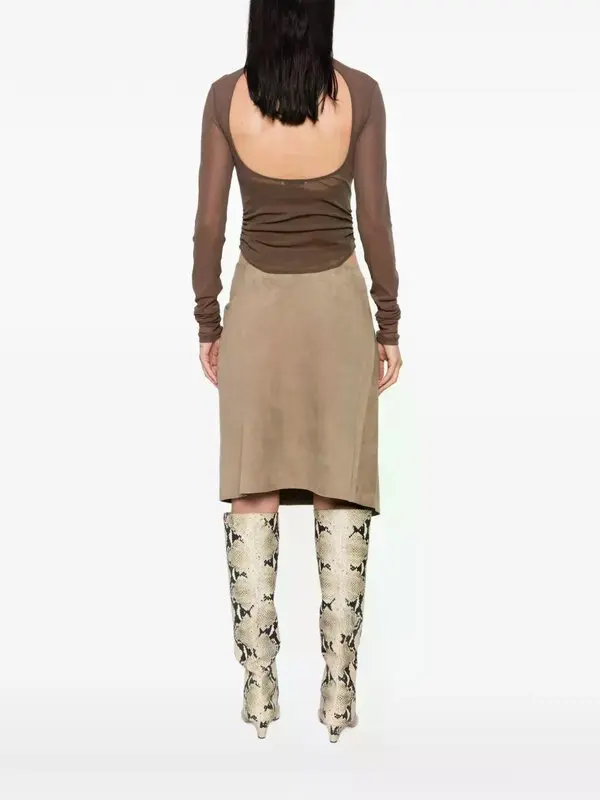LEMAIRE Ballerina Foulard Transparent-effect Top