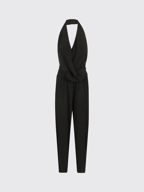 Andamane Halter Neck Jumpsuit - Black