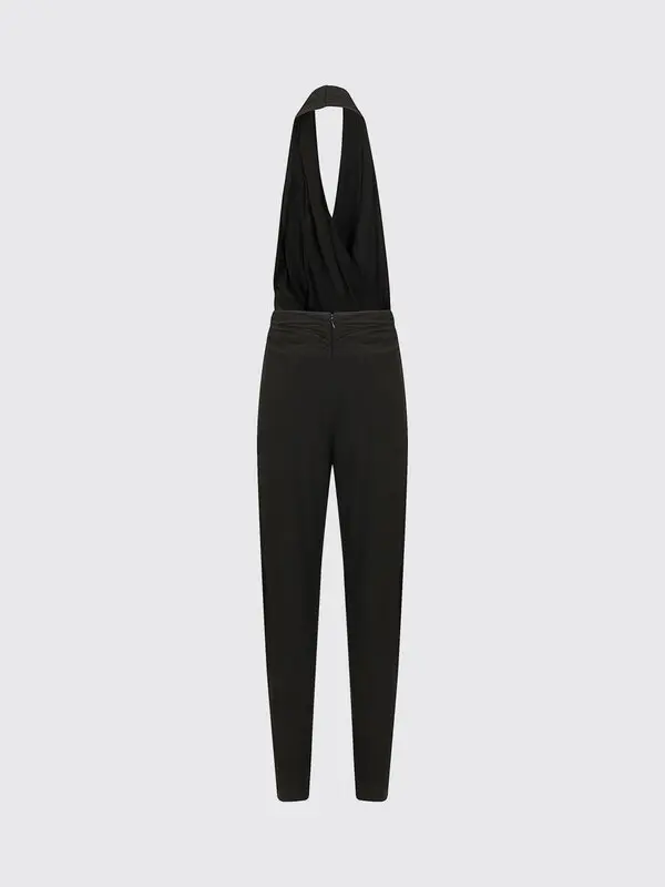 Andamane Halter Neck Jumpsuit - Black
