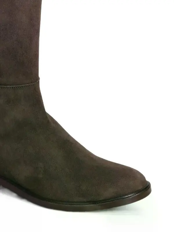 JULIE DEE Suede Over-the-knee Boots