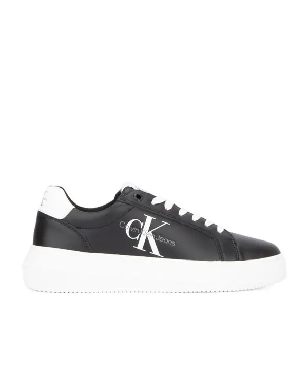 Calvin Klein Logo Printed Trainers - White