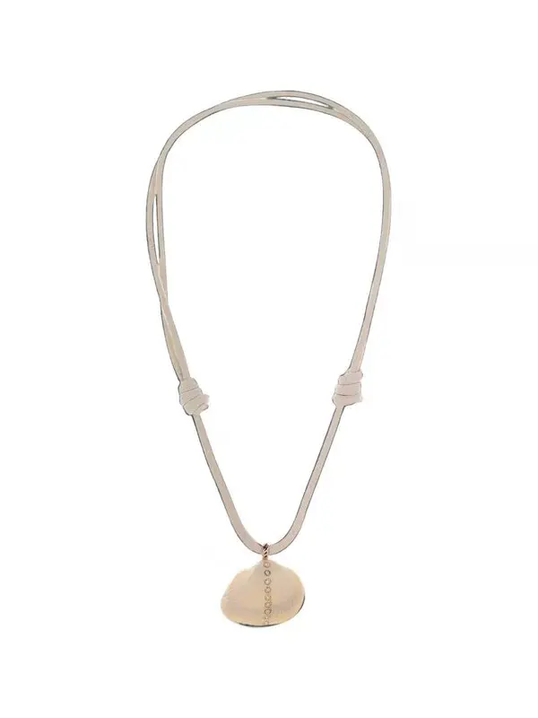 DEZSO Diamond And Shell Necklace