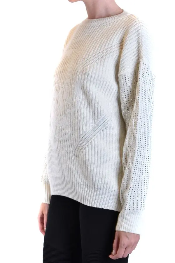 Philipp Plein Crystal-embellished Knitted Jumper