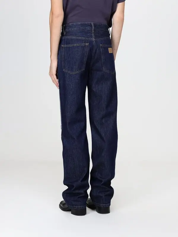 MAISON MARGIELA Distressed Wide Leg Jeans