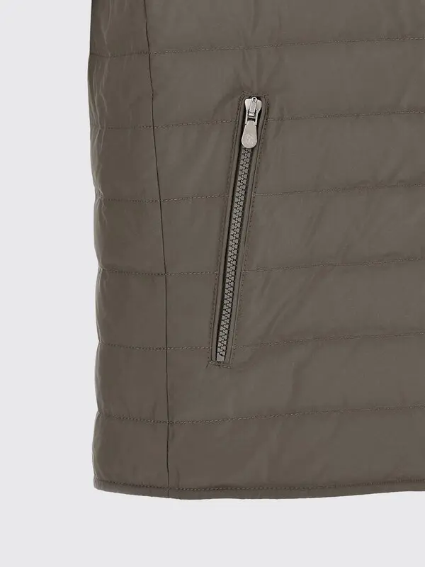 Brunello Cucinelli Quilted Puff Vest - Grey