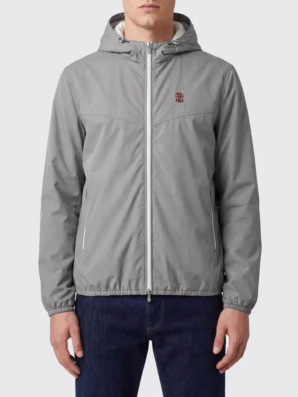 Brunello Cucinelli Zip-up Hooded Jacket