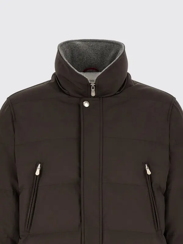 Brunello Cucinelli Down Jacket - Brown