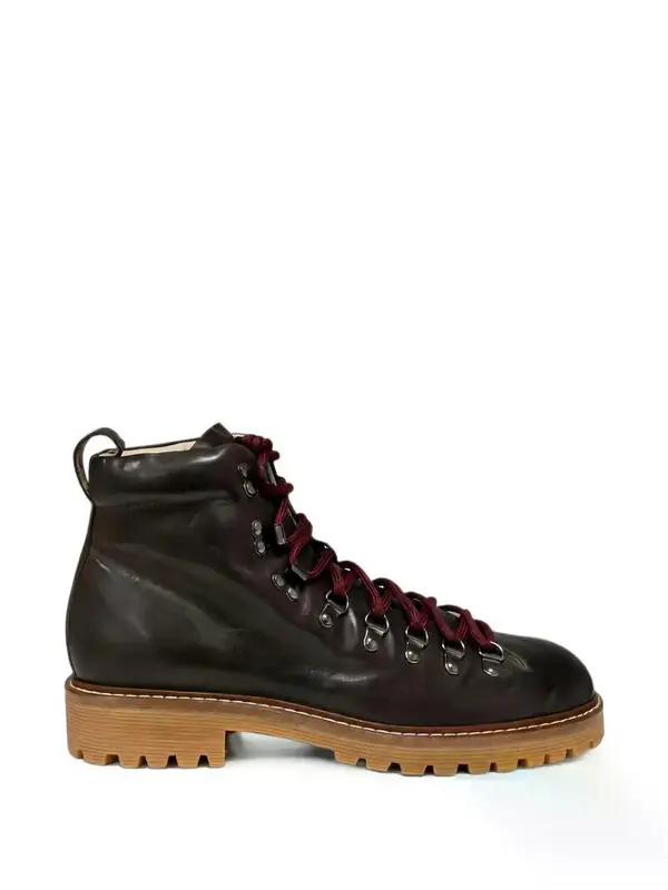 Eleventy Round-toe Ridged-sole Boots