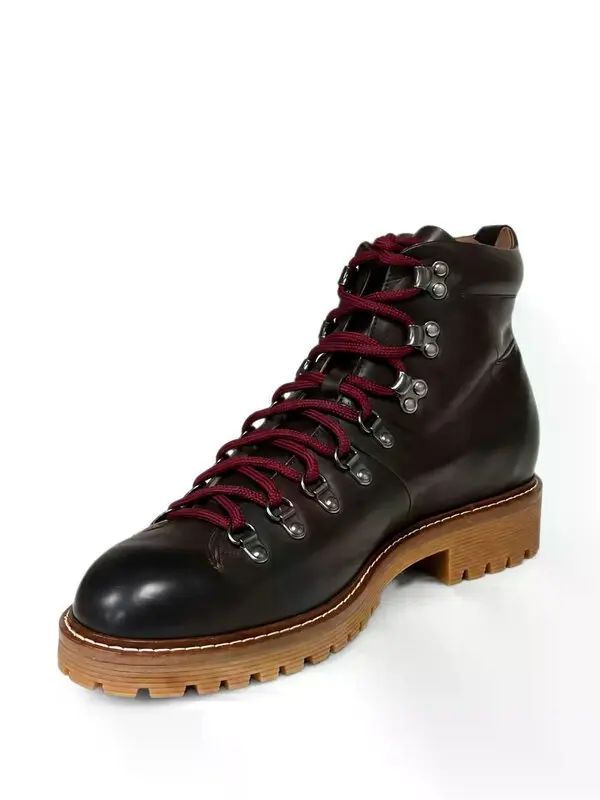 Eleventy Round-toe Ridged-sole Boots