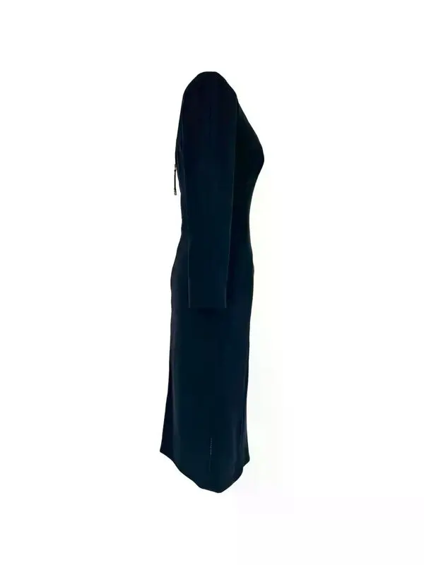 Dolce & Gabbana Long Sleeve Midi Dress