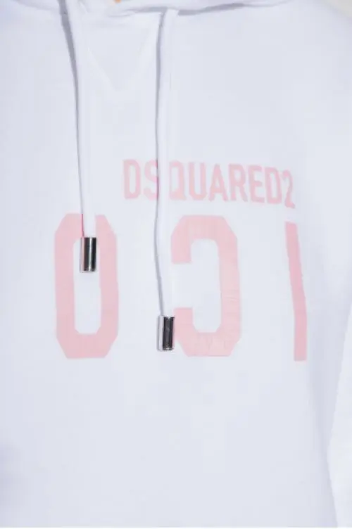 Dsquared2 Icon Printed Drawstring Hoodie