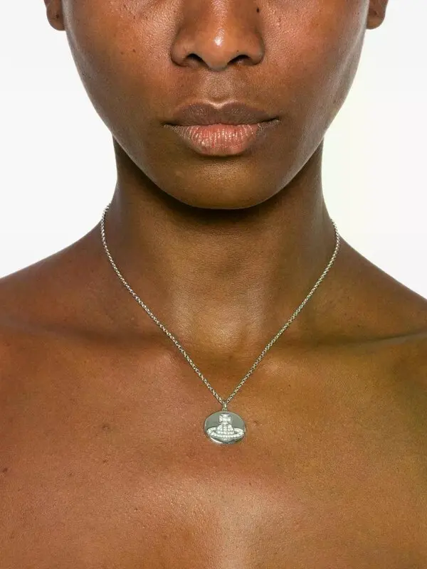 VIVIENNE WESTWOOD Rosabelle Orb-plaque Disc Necklace