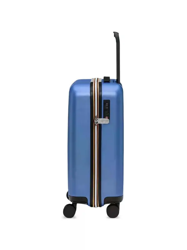 K-WAY Chevron Pattern Suitcase