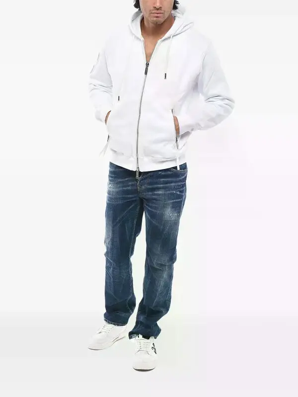 Dsquared2 Cotton Zip-up Hoodie