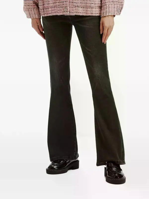 B+AB Faded Flared-leg Jeans