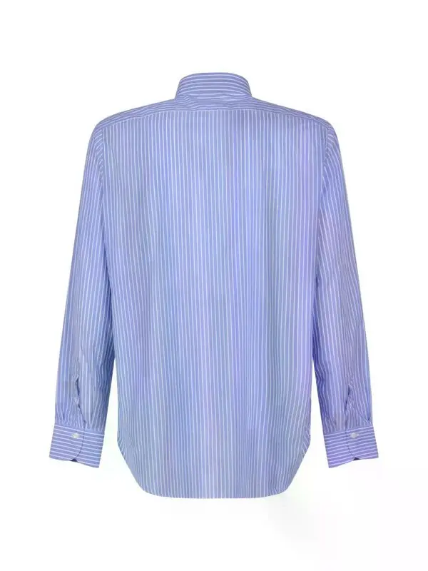 FINAMORE 1925 Vertical-stripe Shirt
