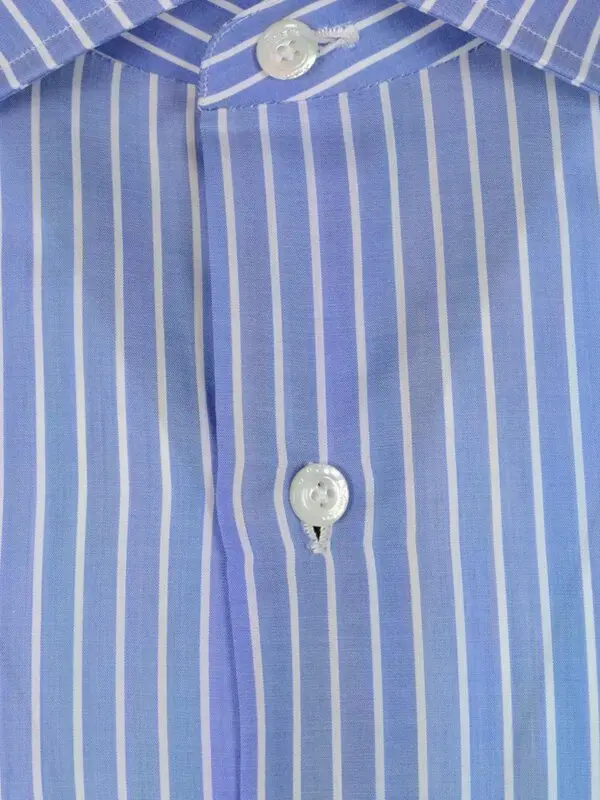 FINAMORE 1925 Vertical-stripe Shirt