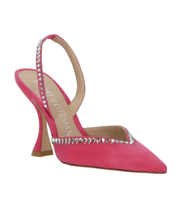 STUART WEITZMAN Gmct Pointed Toe Slingback Pumps