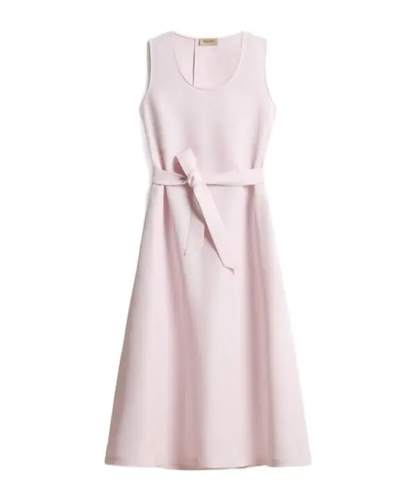 Woolrich Belted Waist Sleeveless Dress - Lavender