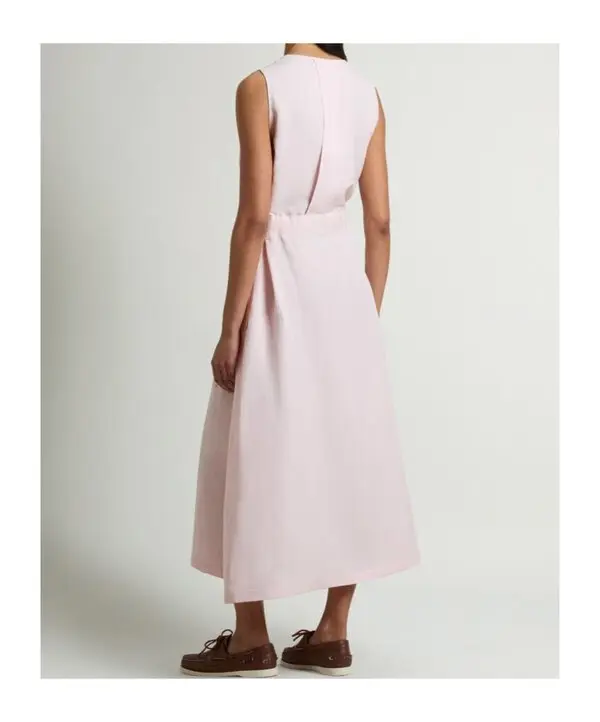 Woolrich Belted Waist Sleeveless Dress