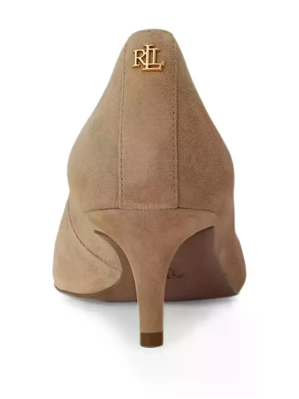 Ralph Lauren Adrienne Pointed-toe Suede Pumps