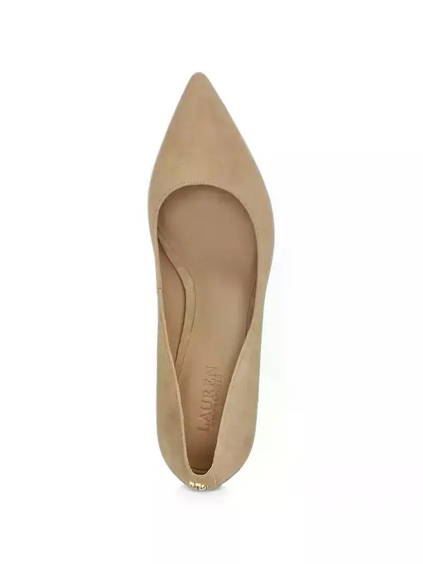 Ralph Lauren Adrienne Pointed-toe Suede Pumps