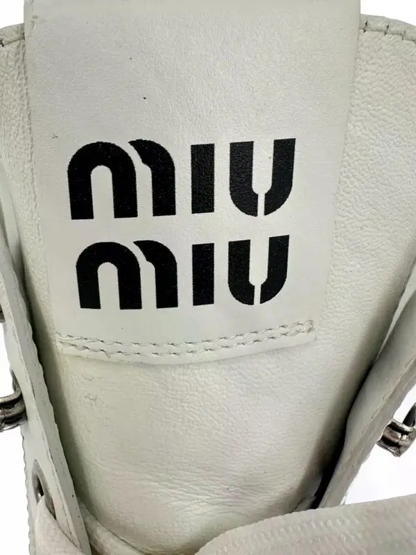 Miu Miu Lace-up Combat Boots