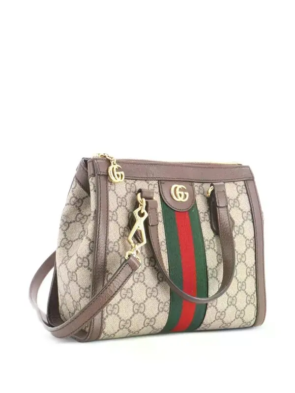 Gucci Ophidia Gg Coated Canvas Small Tote Bag