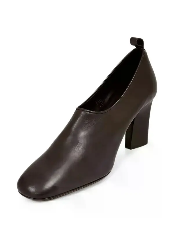 Soeur Thea Block-heel Leather Pumps