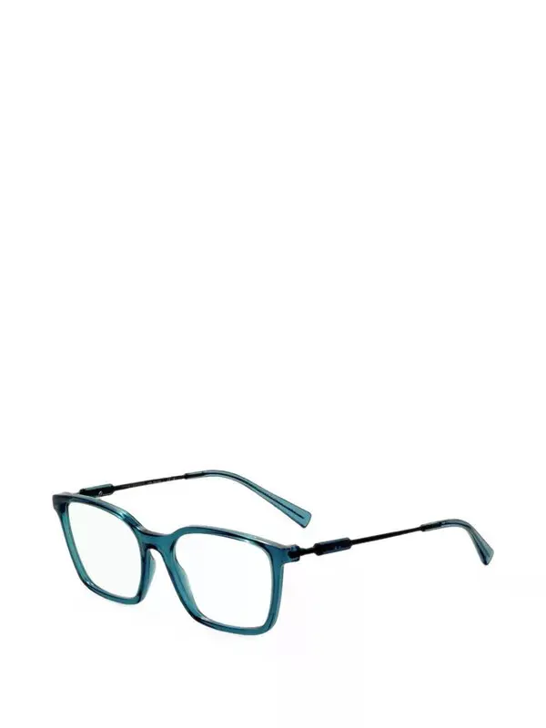 Armani Exchange Geometric-frame Glasses - Blue