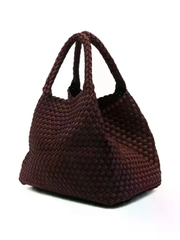 MARREA Woven Neoprene Shoulder Bag