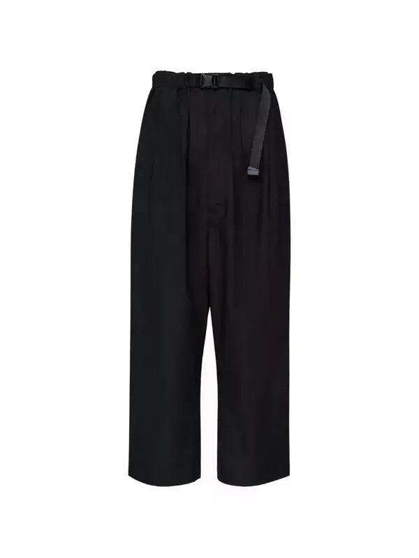 Comme Des Garçons Belted Trousers - Black