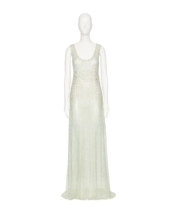 Valentino Garavani Embellished Sleeveless Evening Gown