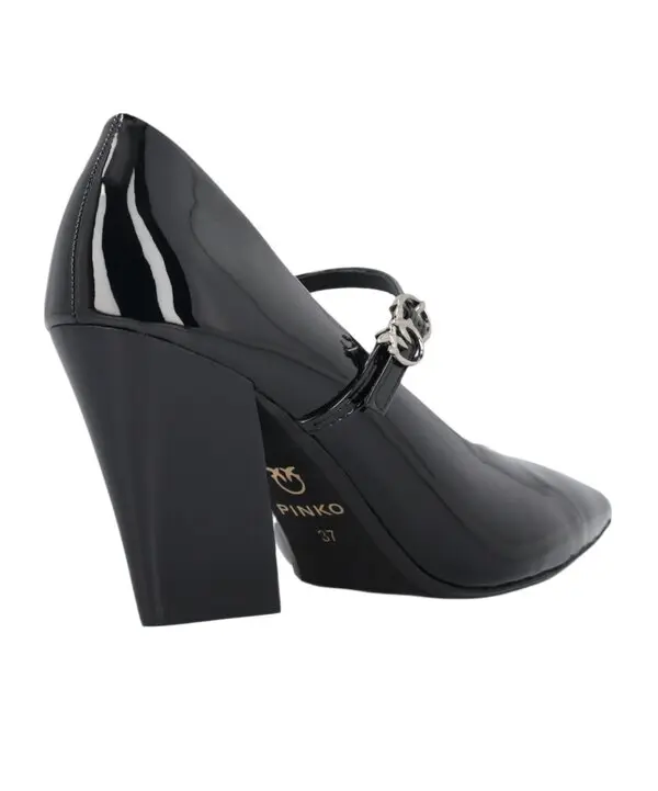 Pinko 80mm Pointed-toe Buckle Pumps