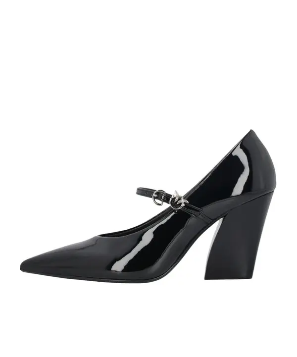 Pinko 80mm Pointed-toe Buckle Pumps