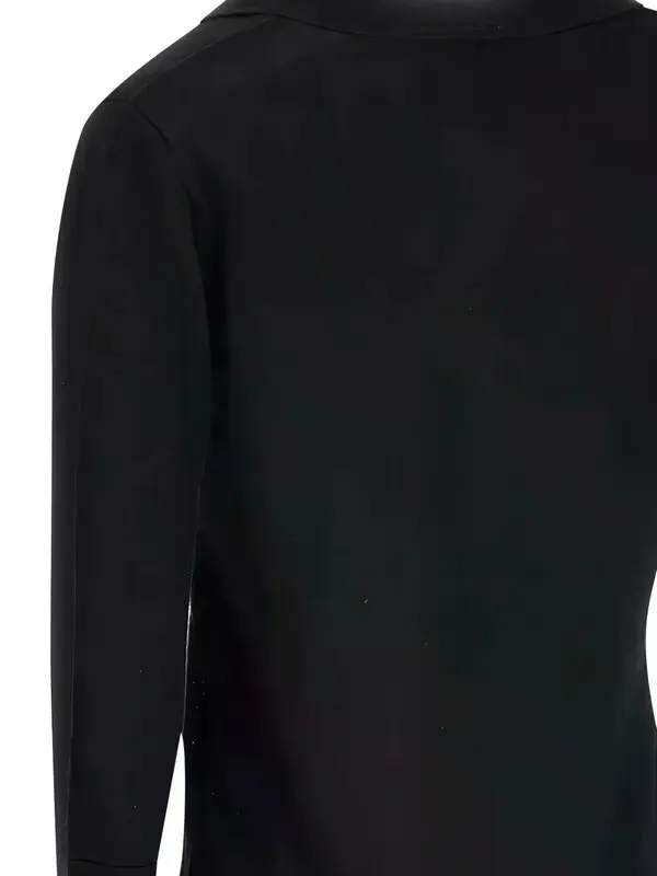 Iceberg Logo Embroidered V-neck Sweater