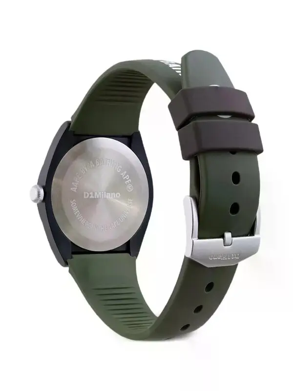 D1 MILANO Polycarbon Aape 34mm Watch With Camouflage Dial