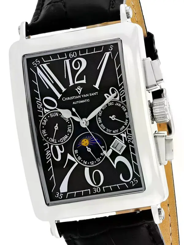 CHRISTIAN VAN SANT Prodigy 52mm Automatic Watch - Black