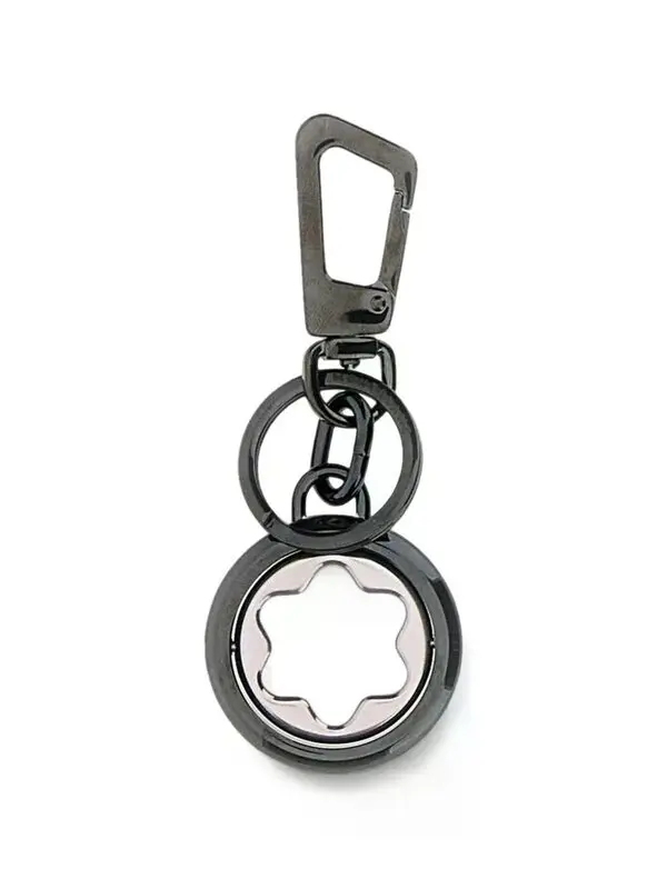 Montblanc Logo-charm Keyring - Black