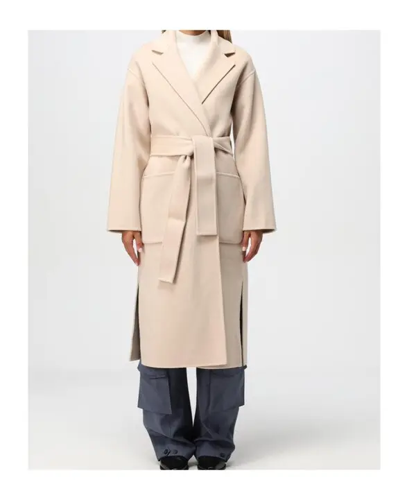 Woolrich Belted Wool Coat