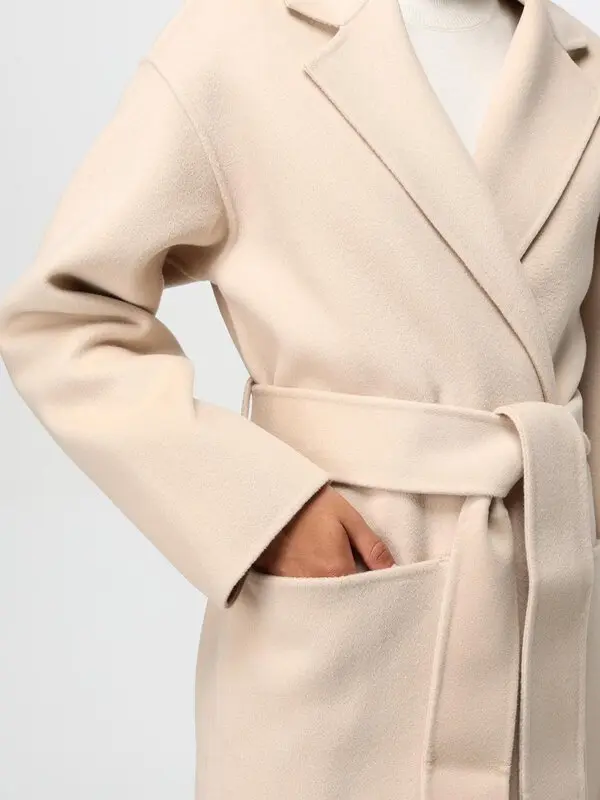 Woolrich Belted Wool Coat