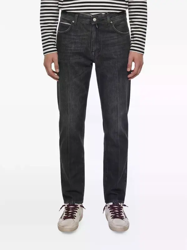 BRIGLIA 1949 Faded Pressed-crease Jeans