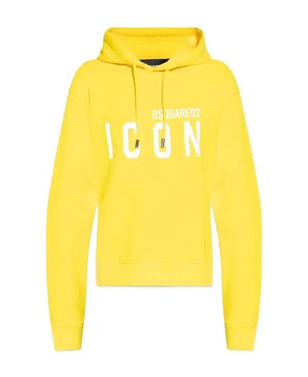 Dsquared2 Logo Printed Drawstring Hoodie