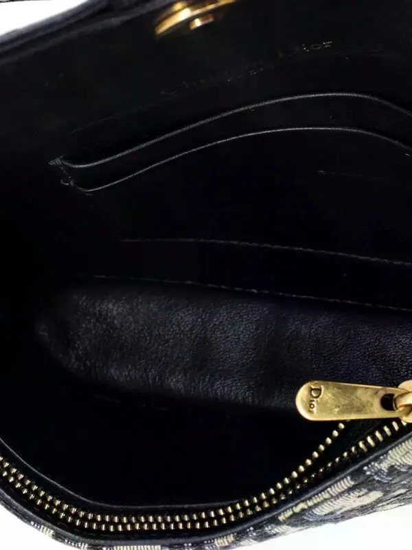 Dior Saddle Rectangular Oblique Canvas Belt Bag
