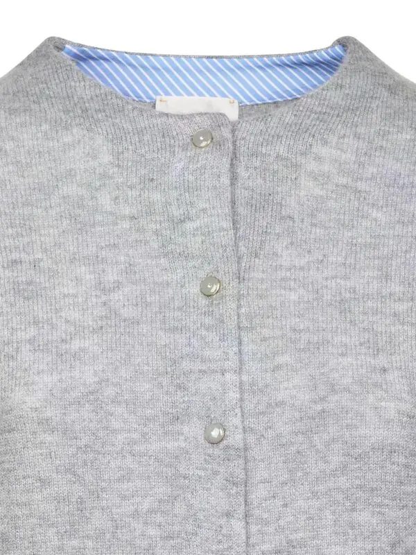 FORTE_FORTE Button-up Knitted Cardigan
