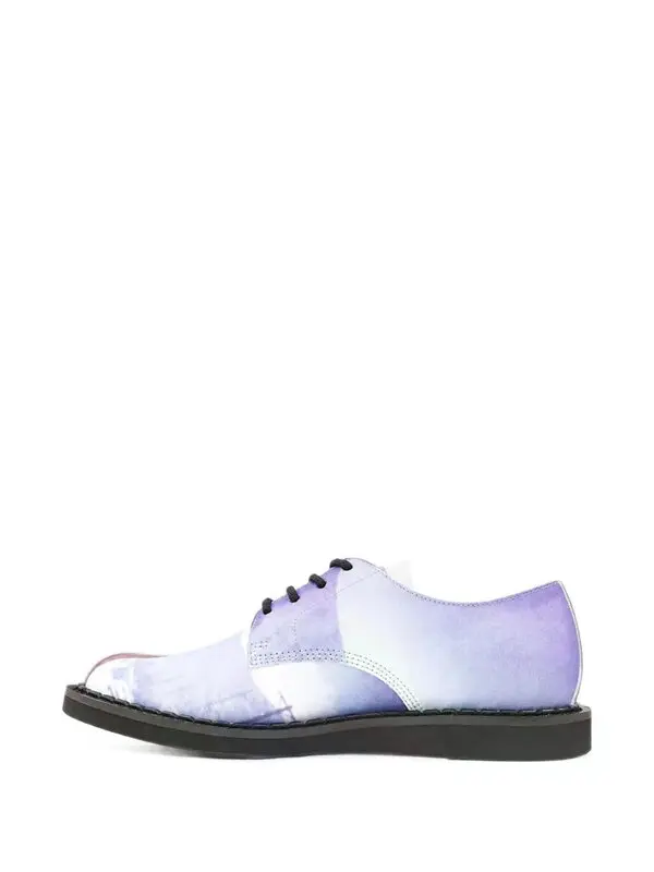 Undercover Graphic Print Lace-up Derby Shoes